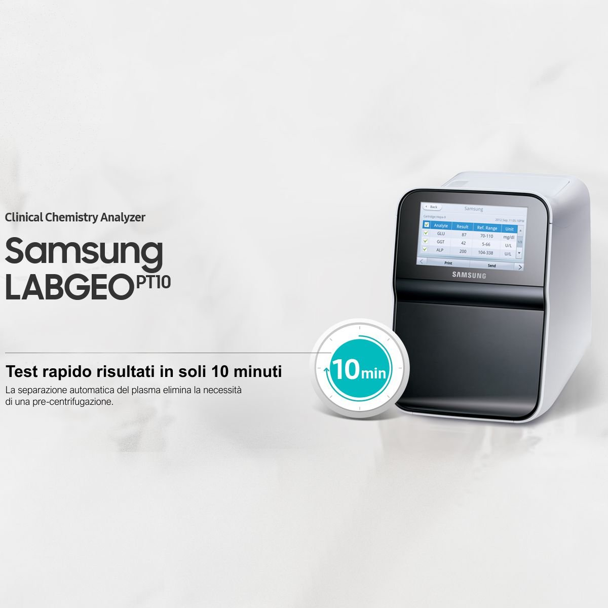 Labgeo Promo analizzatore chimica clinica fino al 31 marzo